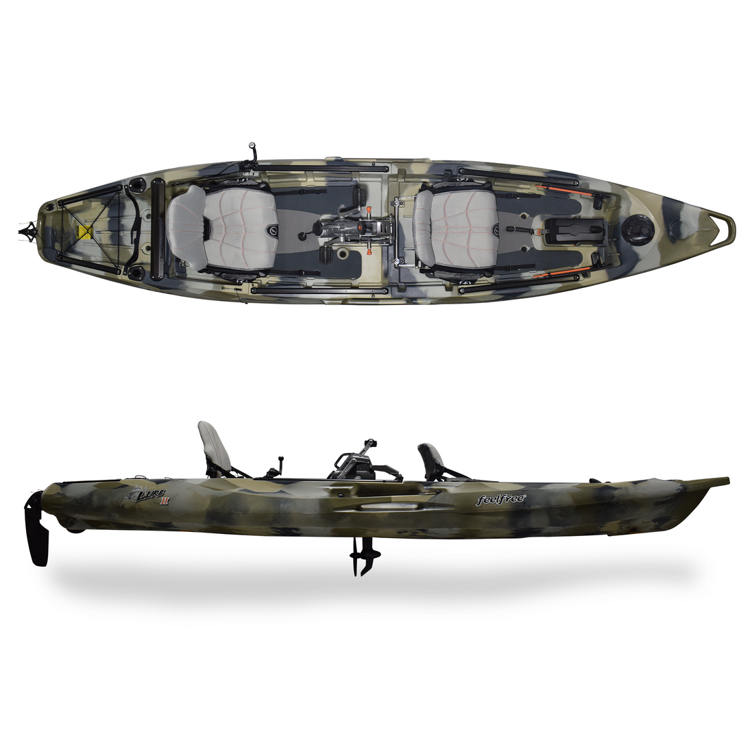 Lure II Tandem - w/ Overdrive – Feelfree Kayaks
